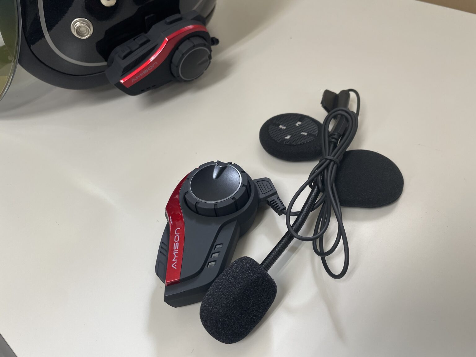 タンデム用にamison M10という中華インカム買いました！|Bluetooth|ペアリング簡単